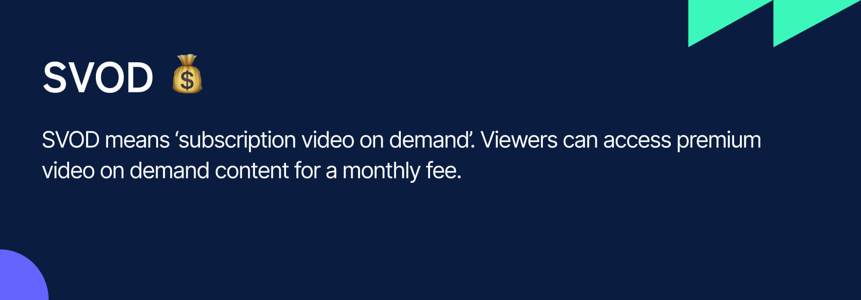 SVOD, AVOD, TVOD, HVOD, BVOD, and OTT: the ultimate guide